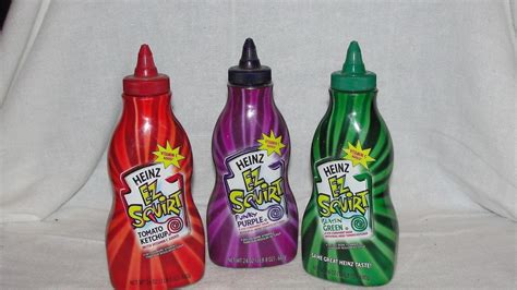 Heinz Colored Ketchup R Nostalgia