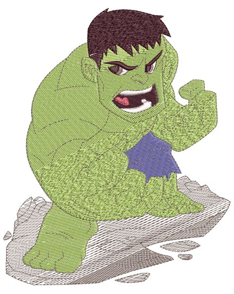 Incredible Hulk Chibi