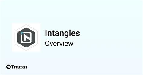 Intangles Company Profile Tracxn