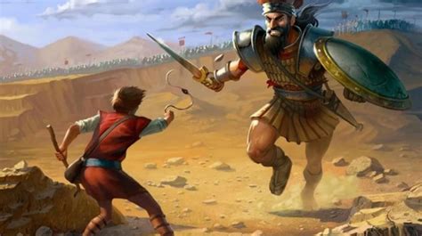 ¿existió El Enfrentamiento Entre David Y Goliat El Humanista Digital