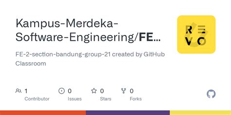 Github Kampus Merdeka Software Engineeringfe 2 Bandung 21 Fe 2 Section Bandung Group 21
