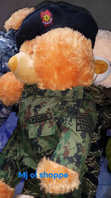 Teddy In Pnp Pixelized Uniform Mj Online Shoppe Pnp Supplies Facebook