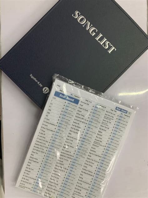 Tj Media Songbook Original Clearbook Lazada Ph