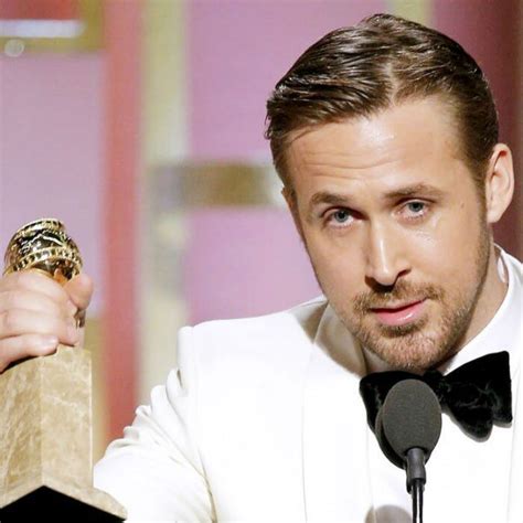 Ryan Goslings Speech At The Golden Globe Awards 2017 Dedicating His