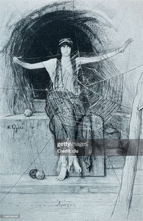 Arachne Greek Mythology Statue