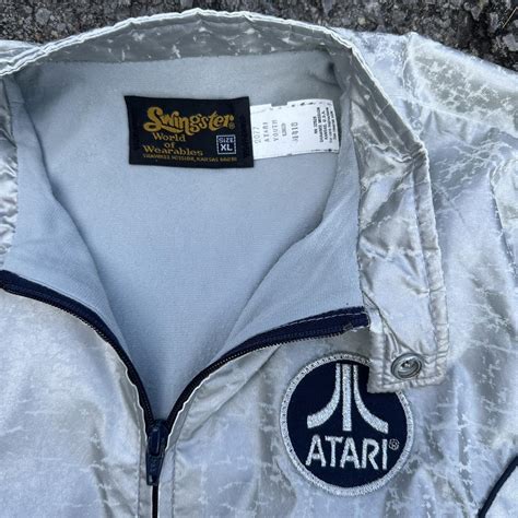 Vintage 1980s Swingster Atari Jacket Yxladult Depop