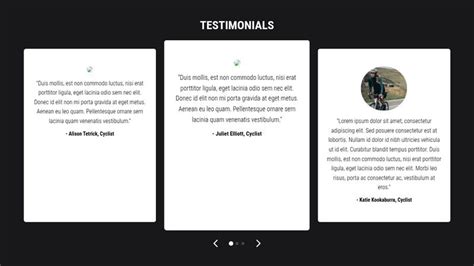 Swiper Carousel Testimonial Cards Swiper Carousel Testimonial Cards