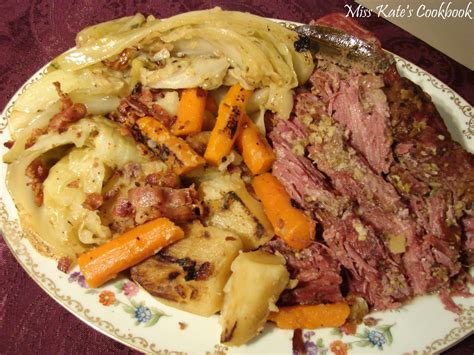 Miss Kates Cookbook Southern Style Corned Beef And Cabbage