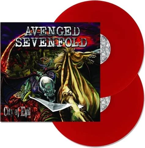 Avenged Sevenfold City Of Evil 2 Lp Red Vinyl Mercadolibre
