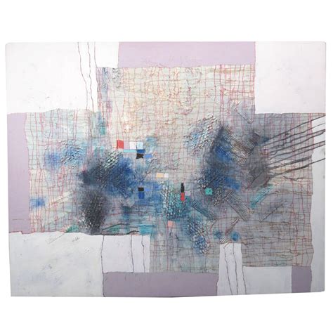 Vintage Paper And Mixed Media Collage By Rosa Silverman At 1stdibs