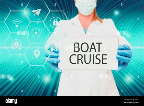 Text Caption Presenting Boat Cruise Business Idea Sail About In Area Without Precise