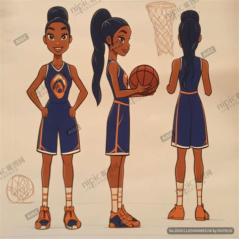 Ai创作图篮球动漫人物 姐姐形像设计 篮球队卡通形象 Q版篮球人物 个人原创插画运动员 篮球培训卡通图案 动画人物设计 Nba插画 篮球训练营卡通形象 手绘篮球人物 Ip女士形象 卡通篮球儿童