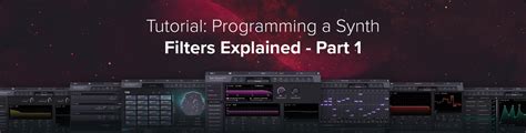 Tutorial Programming A Synth Filters Explained Part 1 312