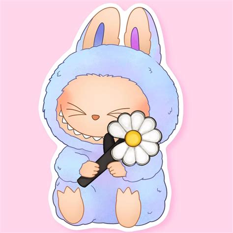 G Dragon Labubu Daisy Lightstick Versión Blanca Versión Arcoíris