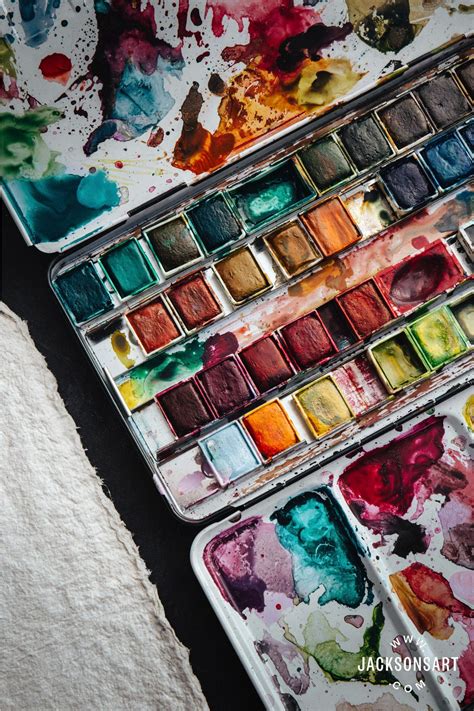 How To Set Up A Watercolor Palette Artofit