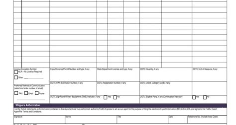 Fedex Export Agentfile Form ≡ Fill Out Printable Pdf Forms Online