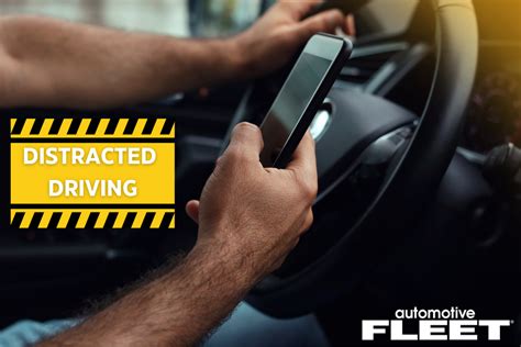 How Distraction Affects A Drivers Safety Safety Automotive Fleet