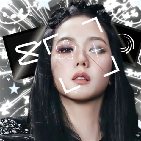 Jisoo Blackpink Capcut Pfp Blackpink Aesthetic Letters Black Pink Kpop