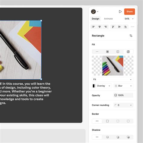 Adjust image or video properties – Figma Learn - Help Center