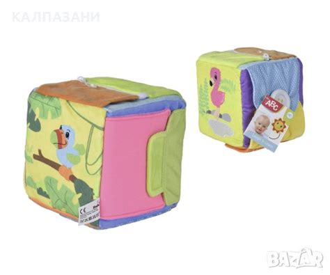 Simba Abc Меко кубче за бебе 104010133 в Игри и пъзели в гр София Id44048348 — Bazarbg
