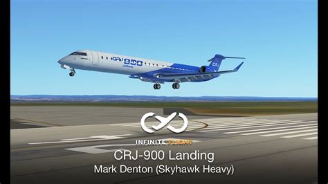 Crj 900 Landing Tutorial Youtube