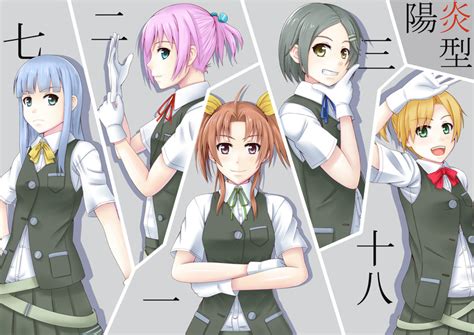 Shiranui Kagerou Kuroshio Maikaze And Hatsukaze Kantai Collection Drawn By Sanosouichi