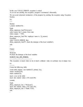 Oracle Pl Sql PDF