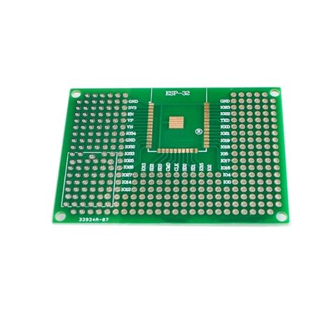 5x7cm Double Side Prototype Pcb Breadboard Universal Board For Uno R3