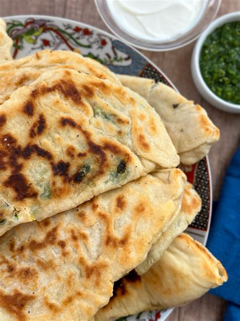 Bolani Afghan Stuffed Flatbread Halfghan Kitchen