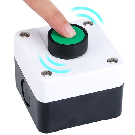 Watris Veiyi Push Button Switch Station Box Abs Weatherproof Momentary Switch One Push Button