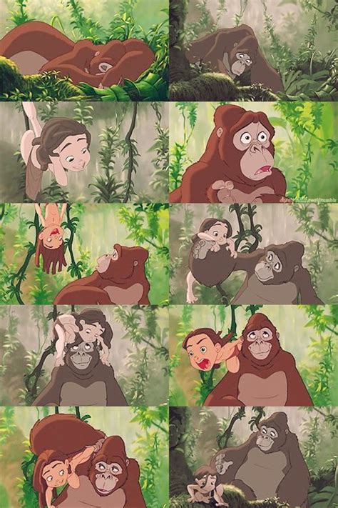 Tarzan And Kala Immagini Disney Disney Immagini