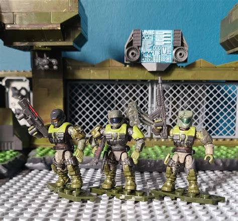Halo Mega Construx Odstmarine Squad Custom Built £2100 Picclick Uk