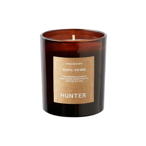 Mabel Rose No 10 Peony Lychee Candle 330g Lore Perfumery