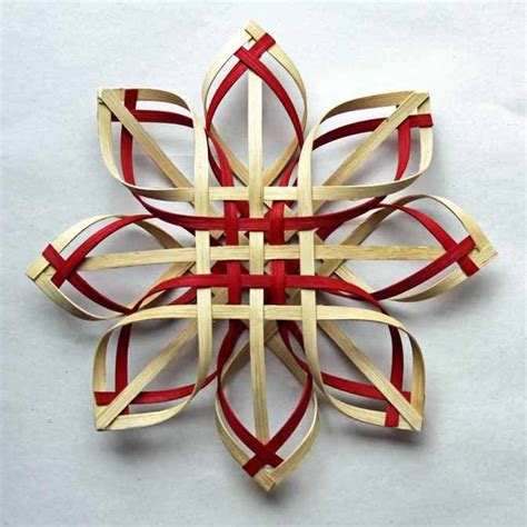 3 D Original Large Woven Carolina Snowflake 3000 Via Etsy Basket