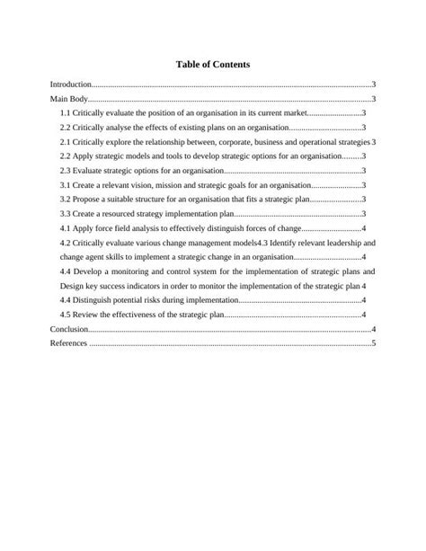 Business Strategy Analysis Planning And Implementation