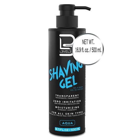 Level 3 Shaving Gel Refreshing Straight Razor Shave Gel Non