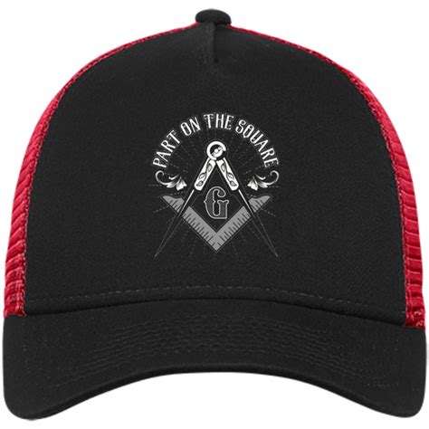 Part On The Square Hat Made For Masons