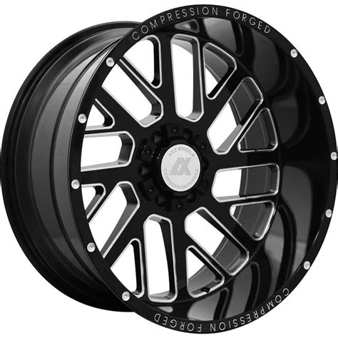 Axe Compression Forged Off Road Ax20 24x14 76 8x170 Gloss Black