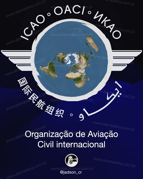 Logotipos Dos órgãos Mundiais é O Mapa Da Terra Plana