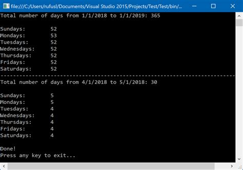 Calendar Days Total Asp Net C Stack Overflow