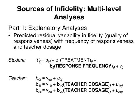 Ppt Assessing Intervention Fidelity In Rcts Models Methods And