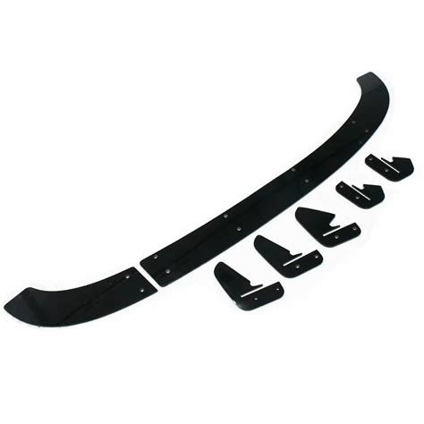 Acrylic Material Gti Rear After Lip Diffuser Splitter Skirst Blinds
