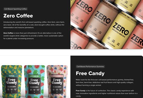 Cell Based Sparkling Coffee And Candy Rwheresthebeef