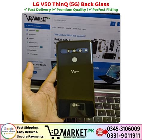 LG V ThinQ G Back Glass Exclusive
