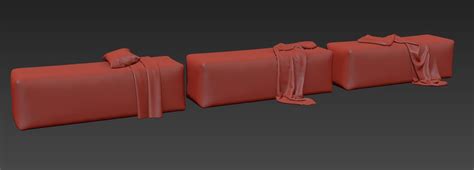 Rectangular Bench 3d Model Cgtrader