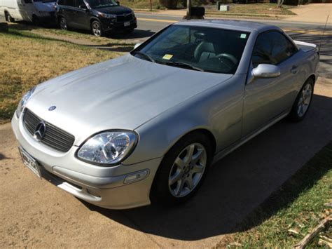 2003 Mercedes Benz Slk Class 2 Dr Slk230 Supercharged Convertible