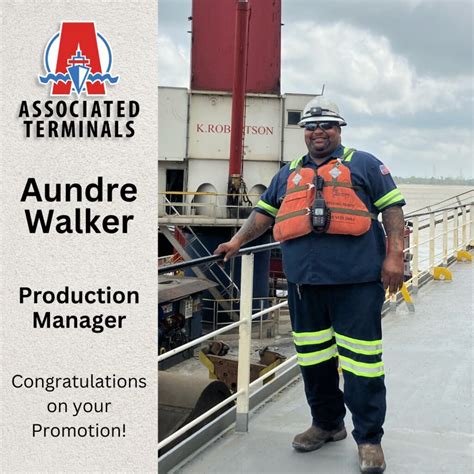 Aundre Walkers Promotion And The Values Of Growth At Associated
