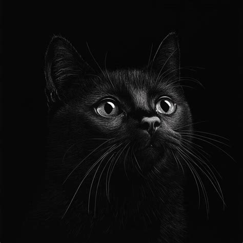 Cat Background Illustration Premium Ai Generated Image