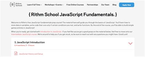 Best Javascript Courses