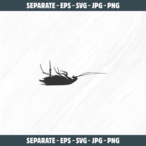Cockroach Svg Cockroach Silhouette Cockroachs Svg Cockroach Icon